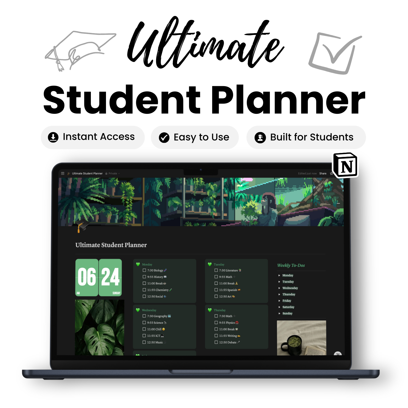 Ultimate Student Planner – Oliver Notion
